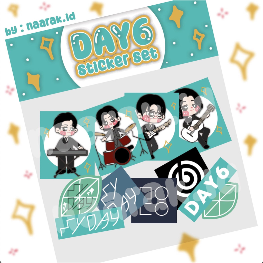 Jual DAY6 STICKER SET | Shopee Indonesia