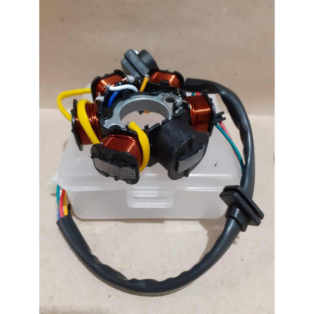 Jual Spul Spull Assy Set Fulser Honda Grand High Quality Spoel Stater Assy | Shopee Indonesia