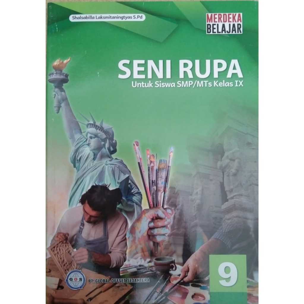 Jual buku seni rupa kelas 9 smp/mts Kurikulum Merdeka PT.GOS | Shopee Indonesia