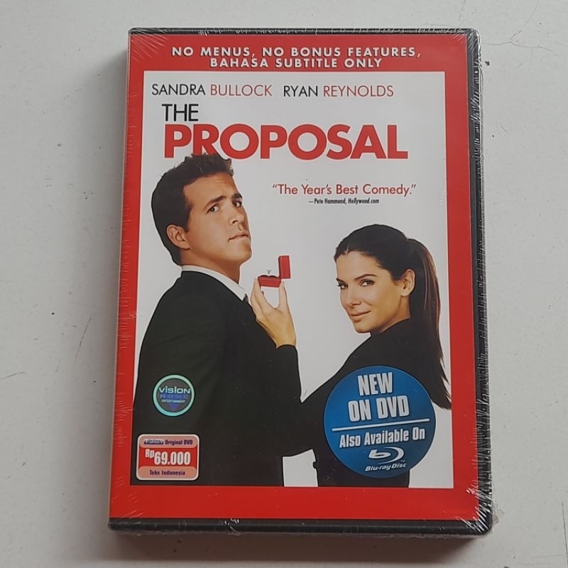 Jual DVD The Proposal Sandra Bullock (2009, Touchstone Pictures ...