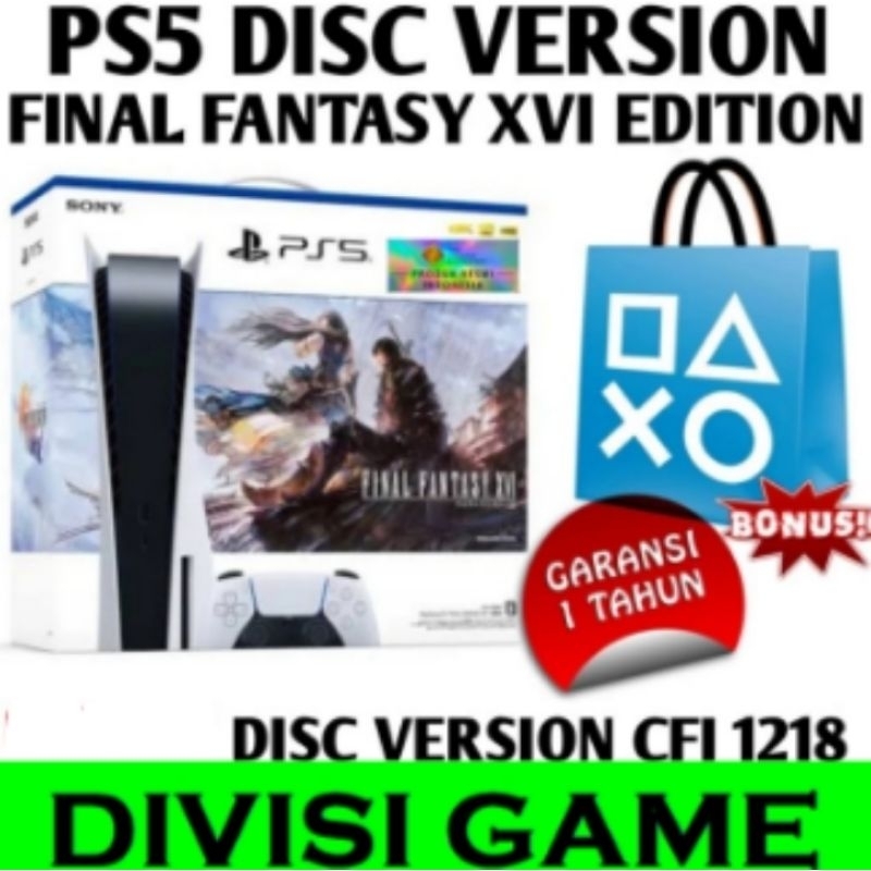 Jual PS5 SONY Bundle Final Fantasy XVI PS5 Console FF16 | Shopee Indonesia