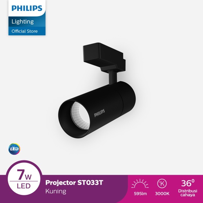 Jual Philips Essential Smartbright Projector Gen 2 ST033T LED5/830 7W ...