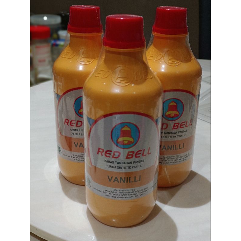 Jual Perisa Vanilli / Vanilla Essence Red Bell 1kg | Shopee Indonesia