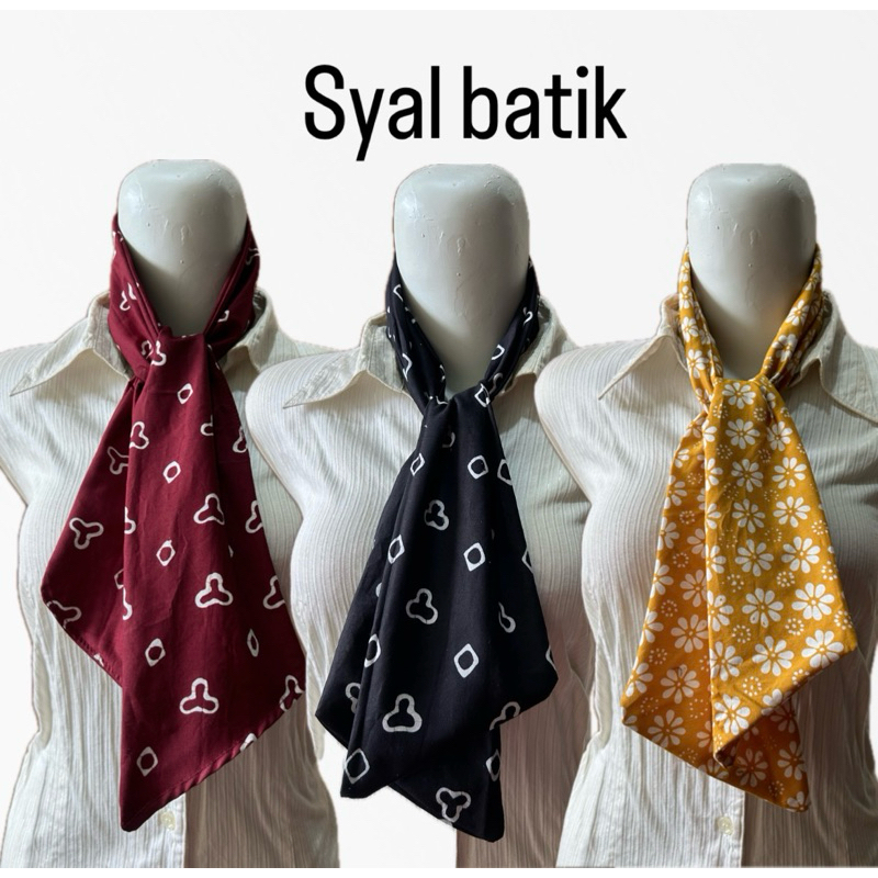 Jual syal batik jumputan kekinian | Shopee Indonesia