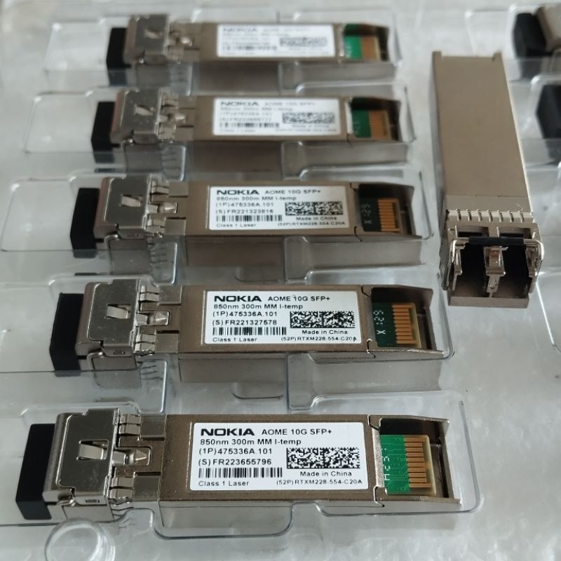 Jual NOKIA AOME SFP+ 10G 850nm 0.3km Multimode LC Duplex | Shopee Indonesia