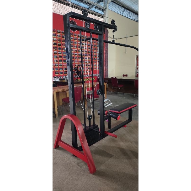 Jual Alat Fitness Body Gym Lat Pull Down Machine | Shopee Indonesia