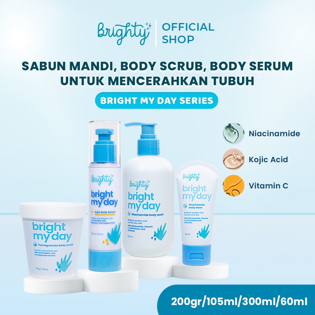 Jual BRIGHTY BRIGHT MY DAY (BMD) SERIES Paket Mencerahkan Sabun Mandi ...