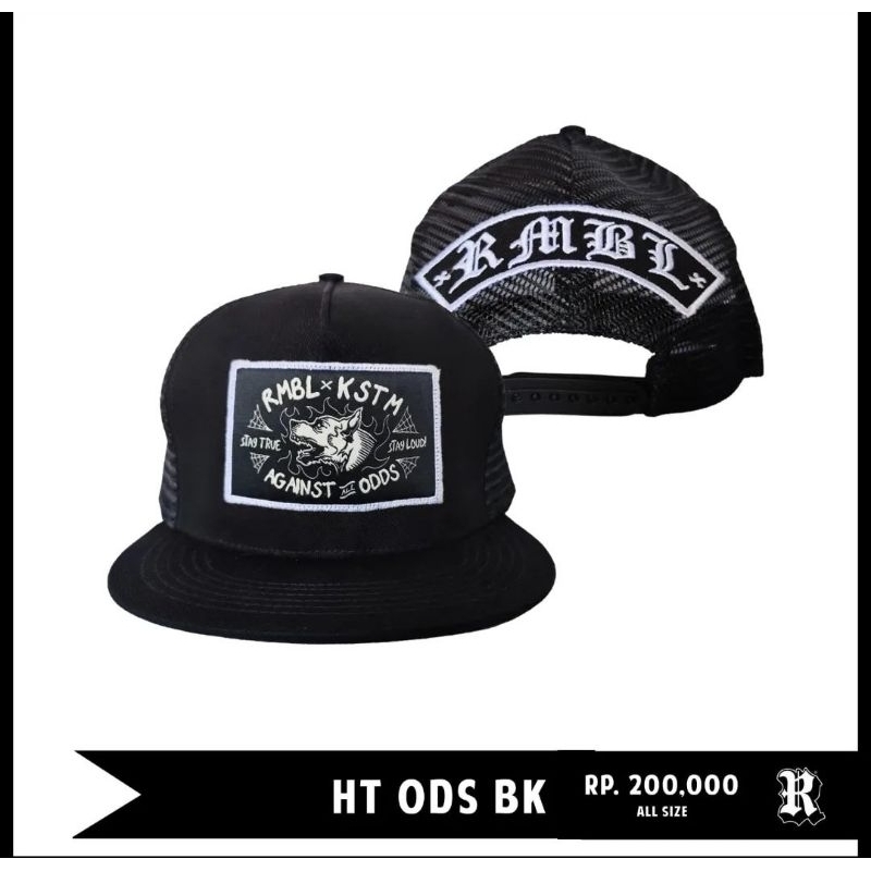 Jual Topi Rumble HAT ODS BK / Topi Keren / Pria / TOPI TOD VERSI BARU ...