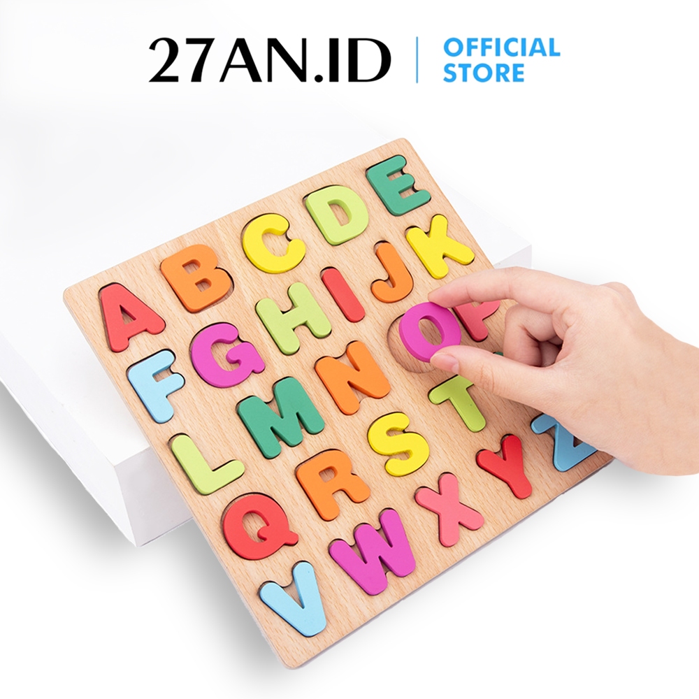 Jual ( 27AN.ID ) Mainan Puzzle Kayu Edukasi Anak 3D H659 Poney Puzzle ...
