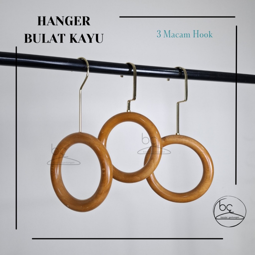 Jual Hanger Hijab / Hanger Jilbab / Hanger Syal / Hanger Bulat / Hanger ...