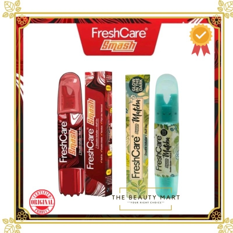 Jual Freshcare SMASH Strong double inhaler + roll on | Freshcare SMASH ...