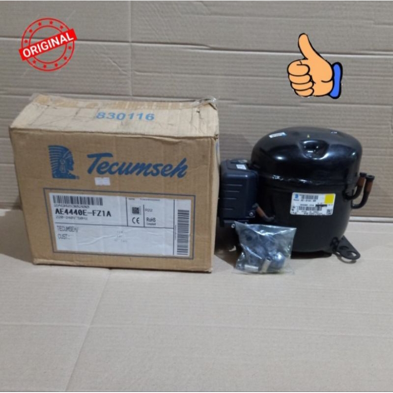 Jual Tecumseh compressor R 22 - AE 4440E FZ1A 1/3 HP 220-240 Volt (Hermetic) | Shopee Indonesia