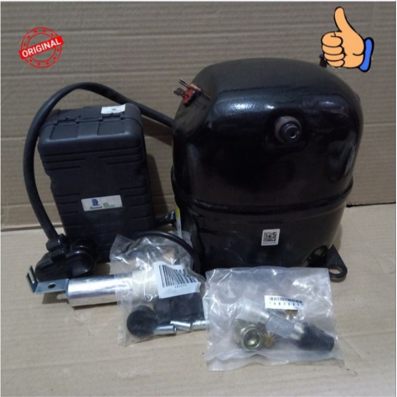 Jual Tecumseh Compressor R 22 CAJ-9513 T 1.1/4 HP 220-240 Volt ...