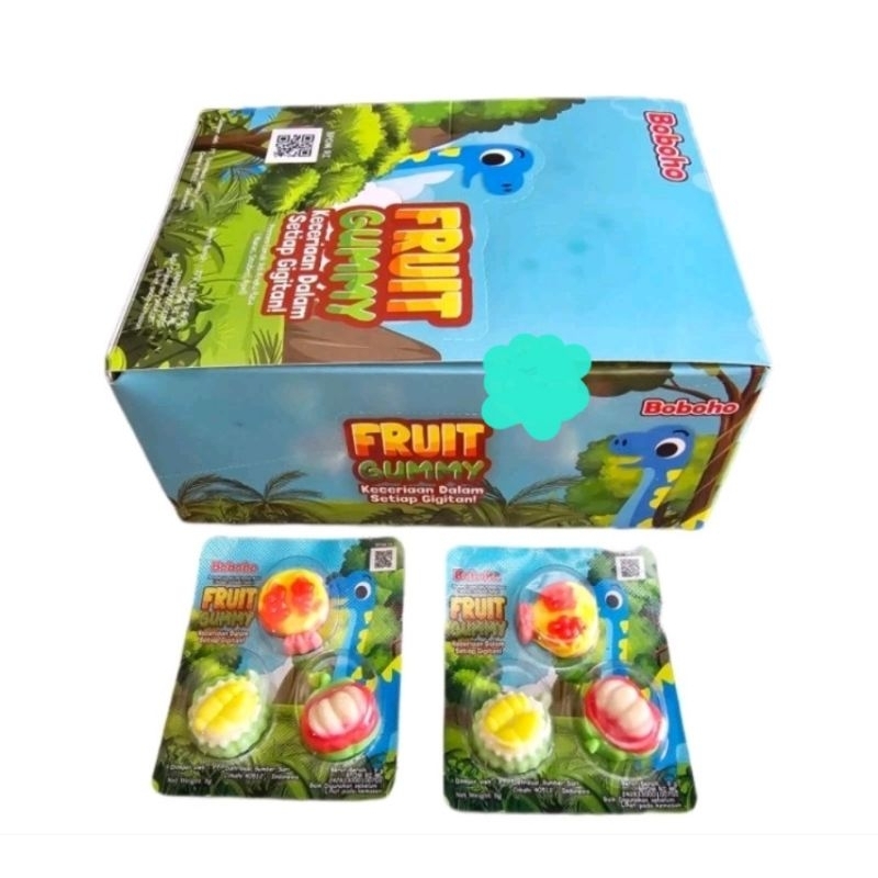 Jual BOBOHO FRUIT GUMMY BOX PERMEN LUNAK JELLY ISI 30PCS | Shopee Indonesia
