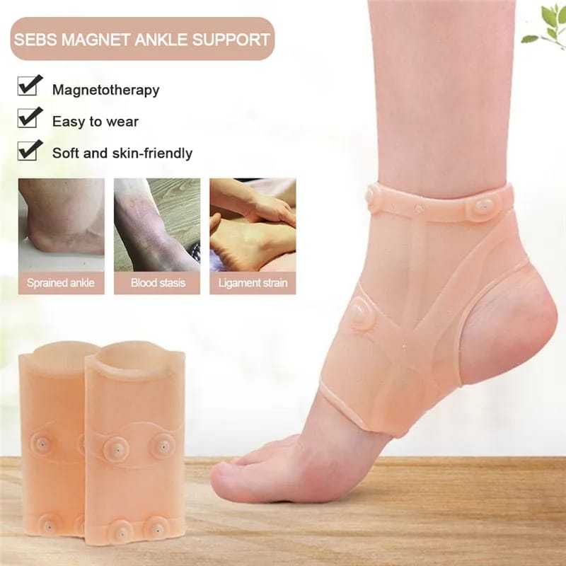 Jual Magnetic Therapy Terapi Ankle Support Pad Silikon Silicone ...