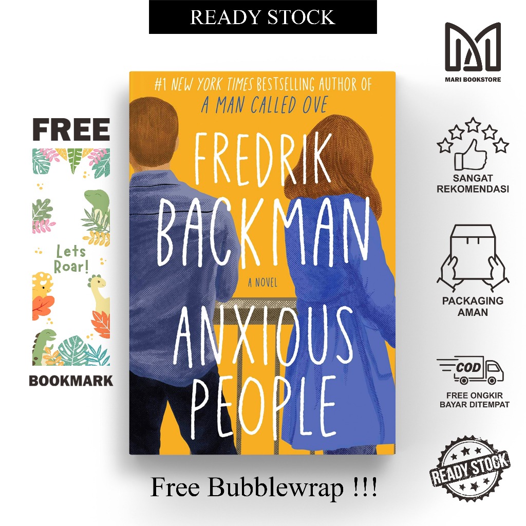Jual Anxious People by Fredrik Backman (English) | Shopee Indonesia