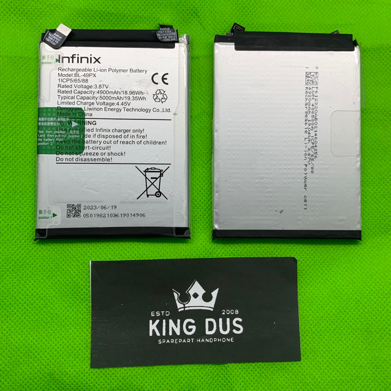 Jual BATERAI BATRE BATTERY BL-49PX INFINIX GT 10 PRO ORIGINAL COPOTAN ...