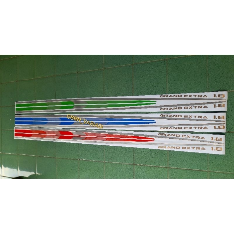 Jual Sticker stiker kijang grand extra 1.8 /stiker toyota kijang grand ...