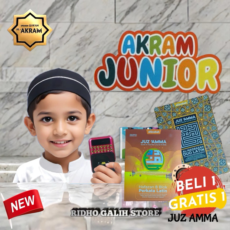 Jual Al-Akram - Speaker Murotal Al Quran Anak Hafidz | Shopee Indonesia
