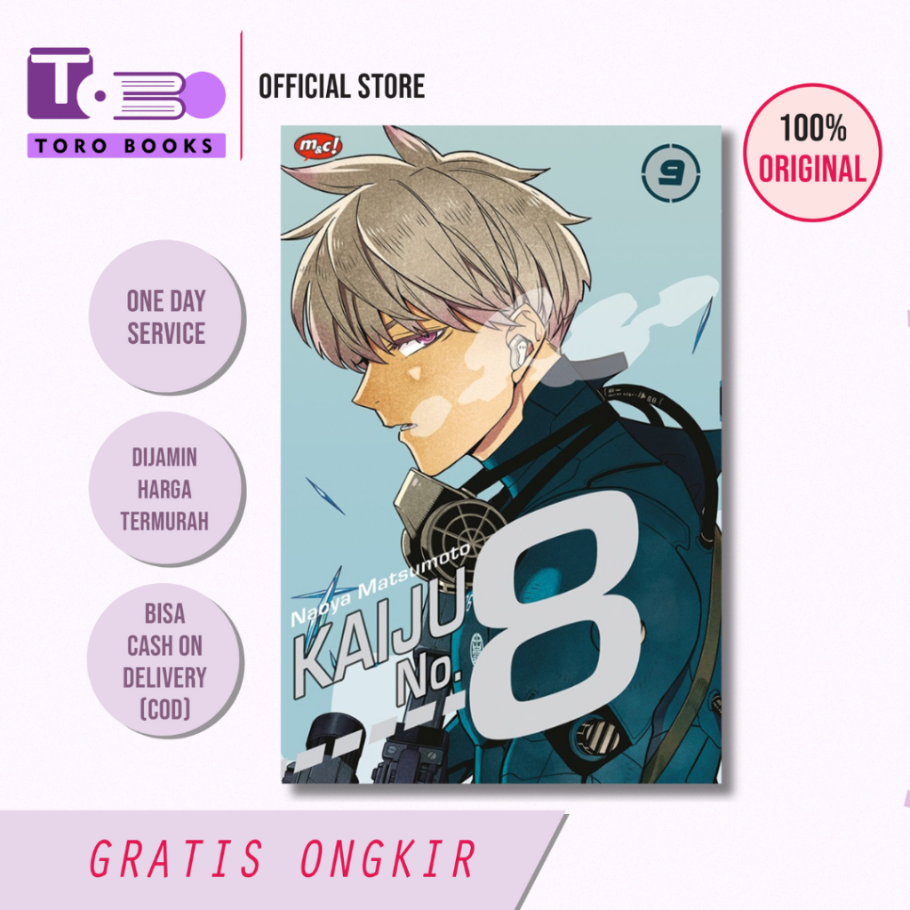 Jual KOMIK SERI : Kaiju No. 8 VOLUME 9 + POSTER | Shopee Indonesia