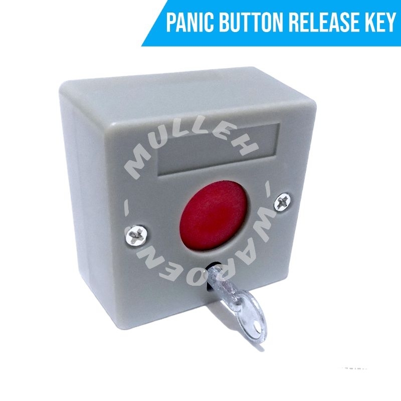 Jual Panic Button Emergency Release With Key Tombol Darurat Kunci Reset ...