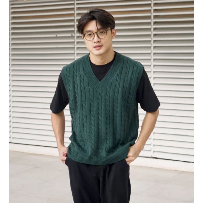 Jual Vest / Rompi rajut / Rompi Unisex Jumbo/ oversize | Shopee Indonesia