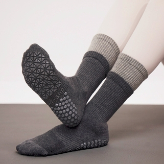 Jual OXY Double Layer Yoga Socks Silicone Anti-slip Pilates 4028 ...