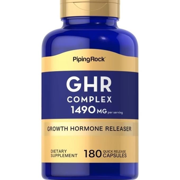 Jual PipingRock GHR Complex Growth Hormone Releaser 180 Capsules ...