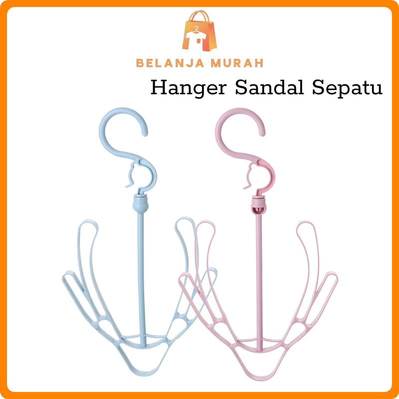 Jual BEM - Gantungan Jemur Sepatu 2 Sisi - Hanger Shoes - Gantungan ...