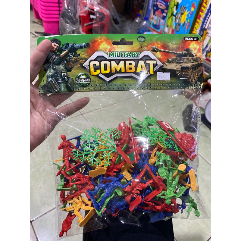 Jual sendy toys Military combat mainan patung patungan tentara | Shopee Indonesia