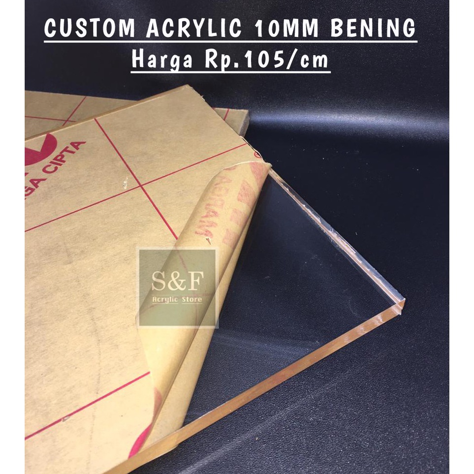 Jual Big Sale AKRILIK 1MM BENING UKURAN 2x2 AKRILIK TRANSPARAN KACA ...