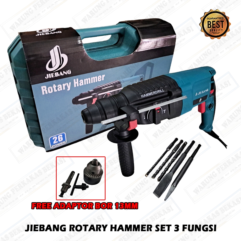 Jual Hammer Murah TEMBAGA MURNI 3in1 Rotary Hamer Mesin Bor Bobok ...