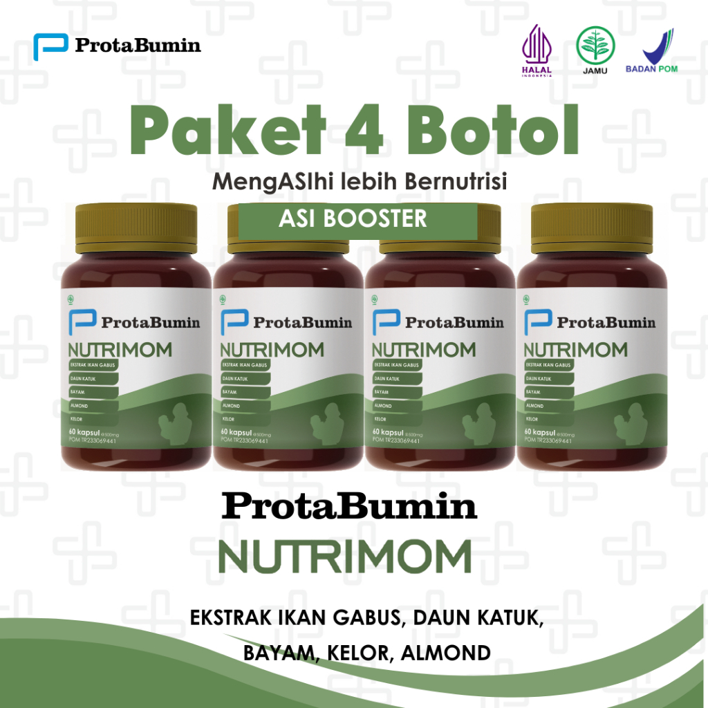 Jual Protabumin Nutrimom - Paket 4 Botol | Shopee Indonesia