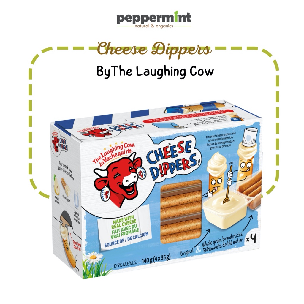 Jual The Laughing Cow Cheez Dippers (140 gr) / Snack Keju | Shopee ...
