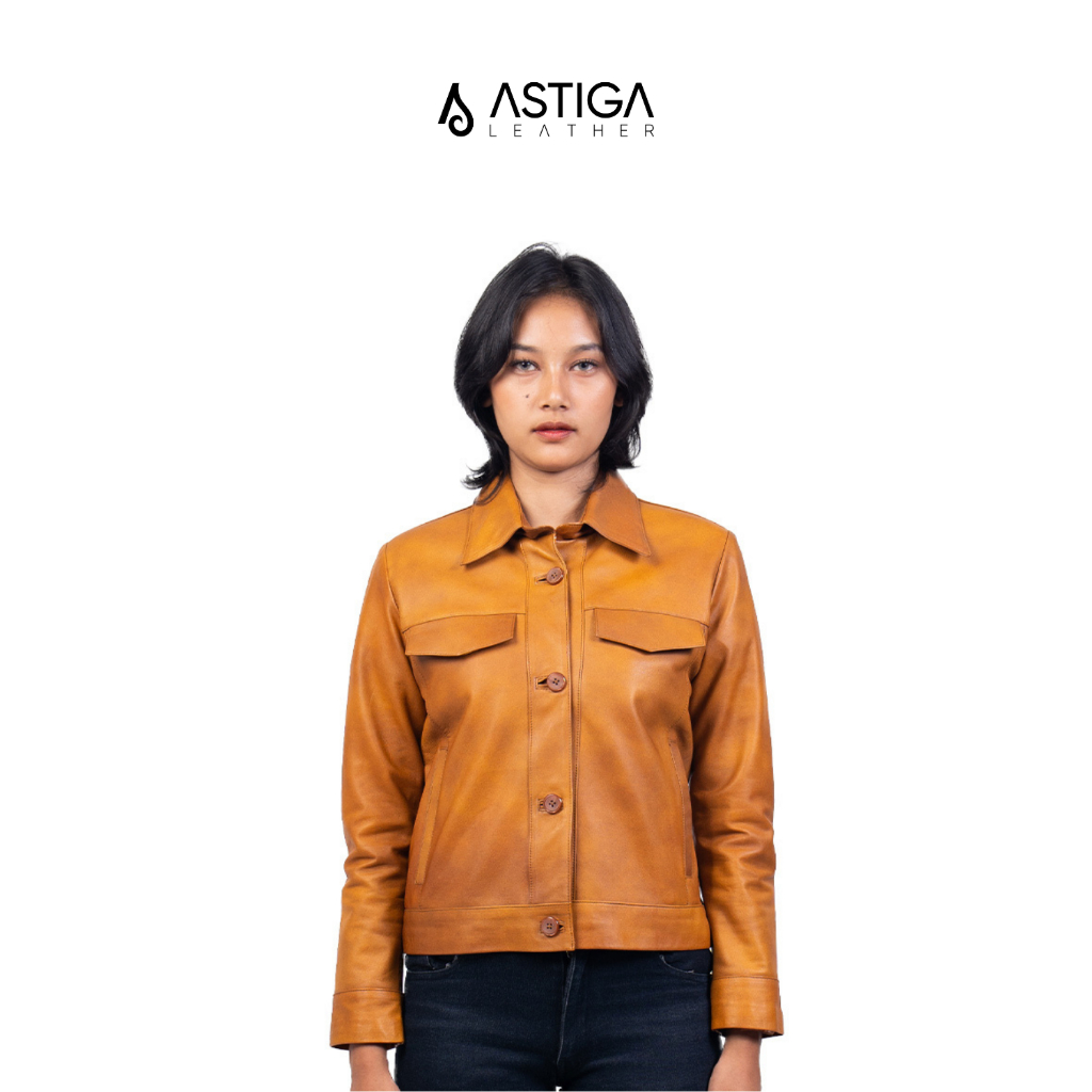 Jual ASTIGA JAKET KULIT ALEXA | Shopee Indonesia