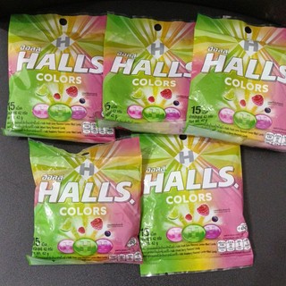 Jual Permen Halls Bungkusan made in Thailand rasa menthol, colors, lime ...