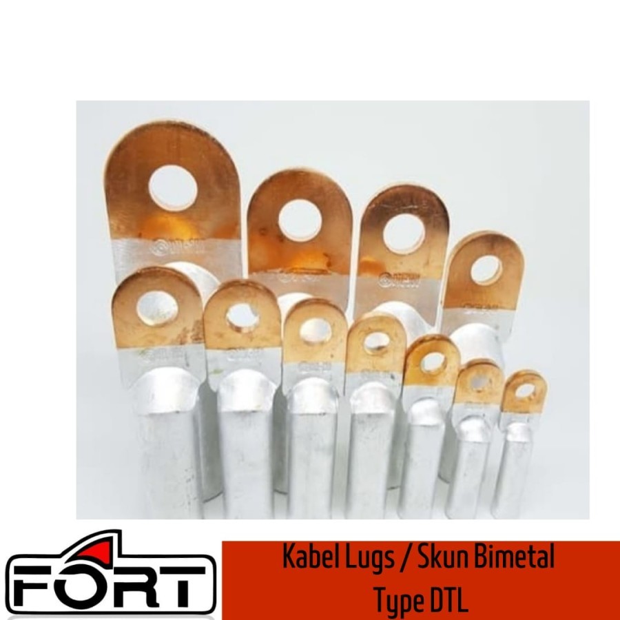 Jual Skun Kabel Bimetal AL-CU DTL-1 / Aluminium Tembaga | Shopee Indonesia