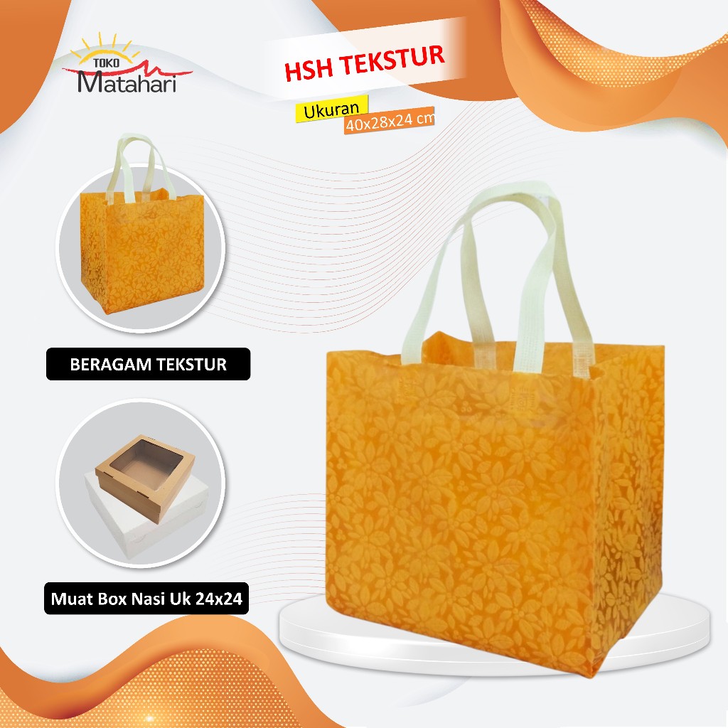 Jual [GROSIR] Tas Berkat Box 24x24 | Tas Hajatan Nasi Kotak | Tas Besek ...