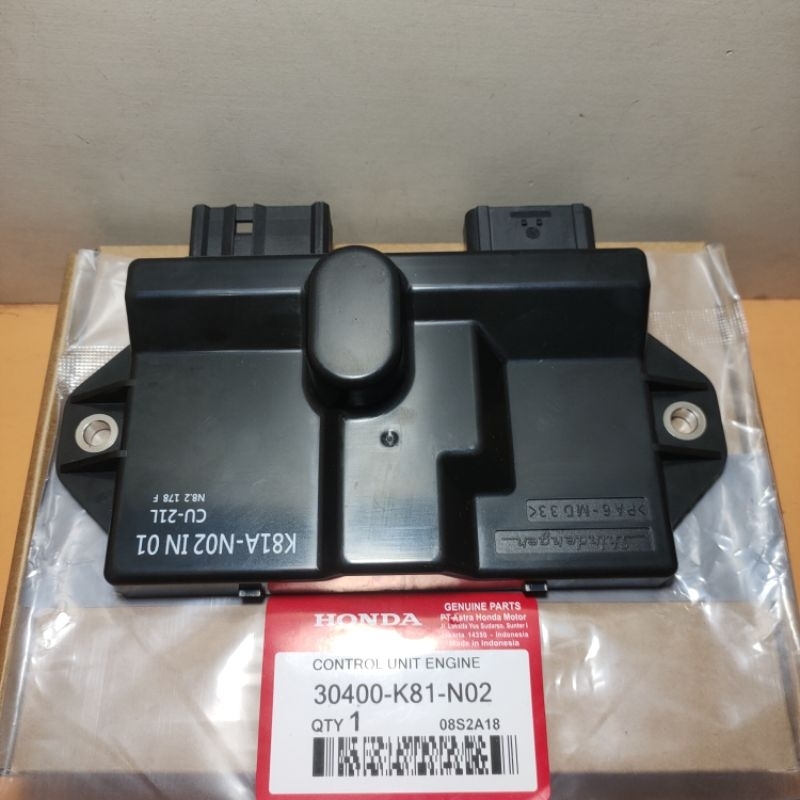 Jual Ecu eccu ecm cdi honda beat esp beat street kode prat 30400-k81 ...