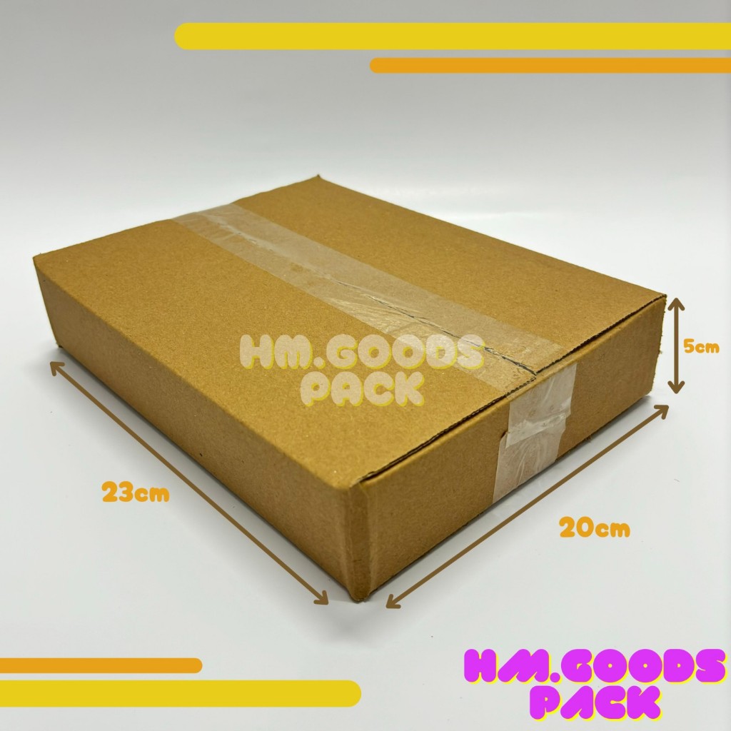Jual Kardus / Dus Polos Ukuran 23 x 20 x 5 cm | Shopee Indonesia