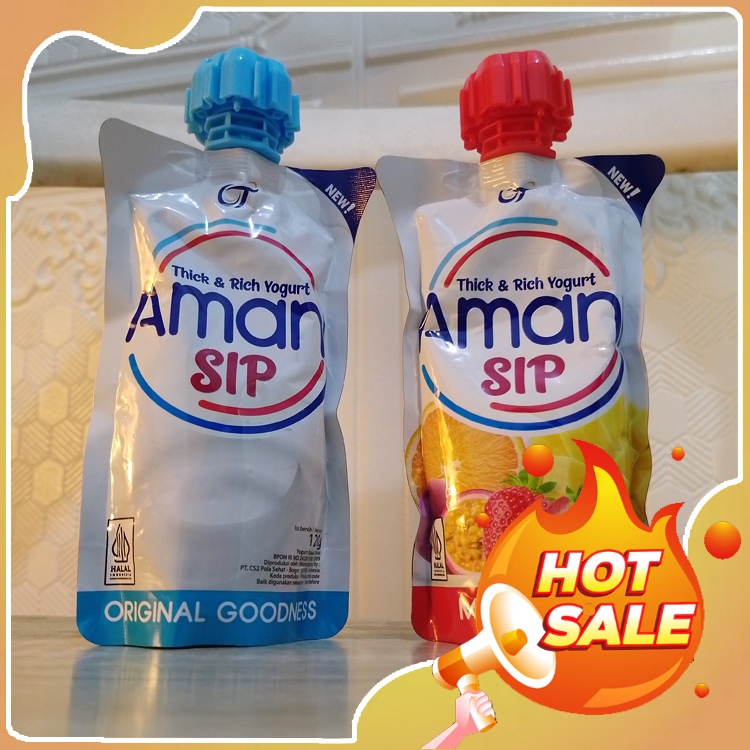 Jual Amani Sip Squeeze Yogurt Pouch 120gr | Shopee Indonesia