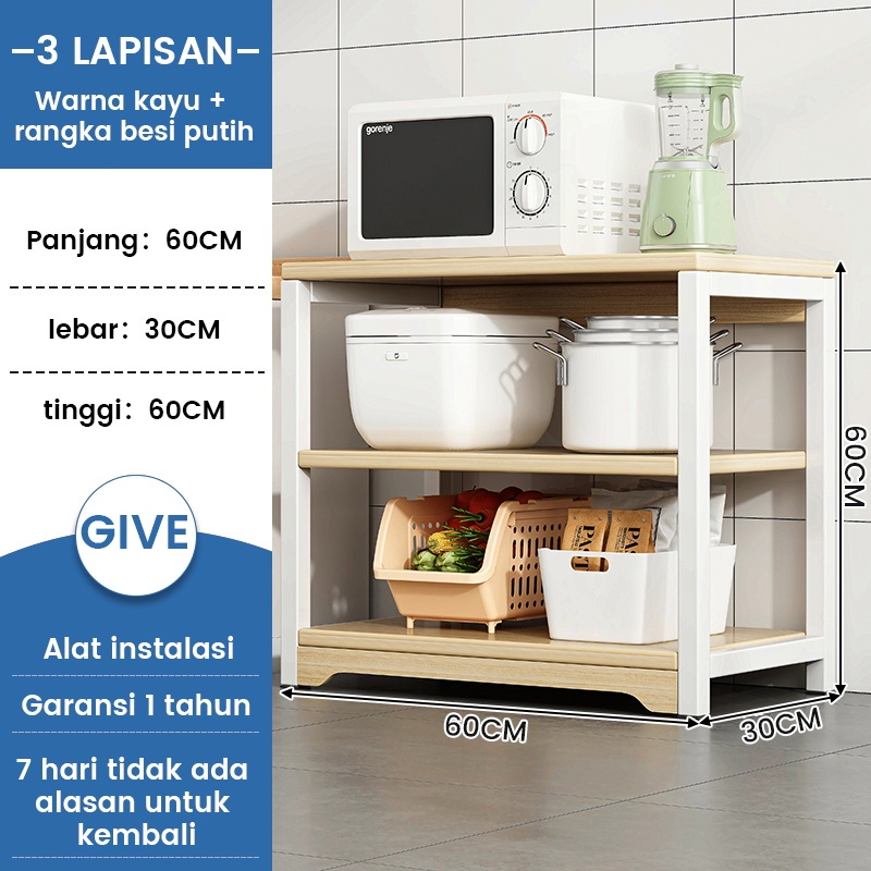 Jual SAKULA Rak Dapur / Meja Dapur / Meja Kompor 2 Tungku / Lemari ...