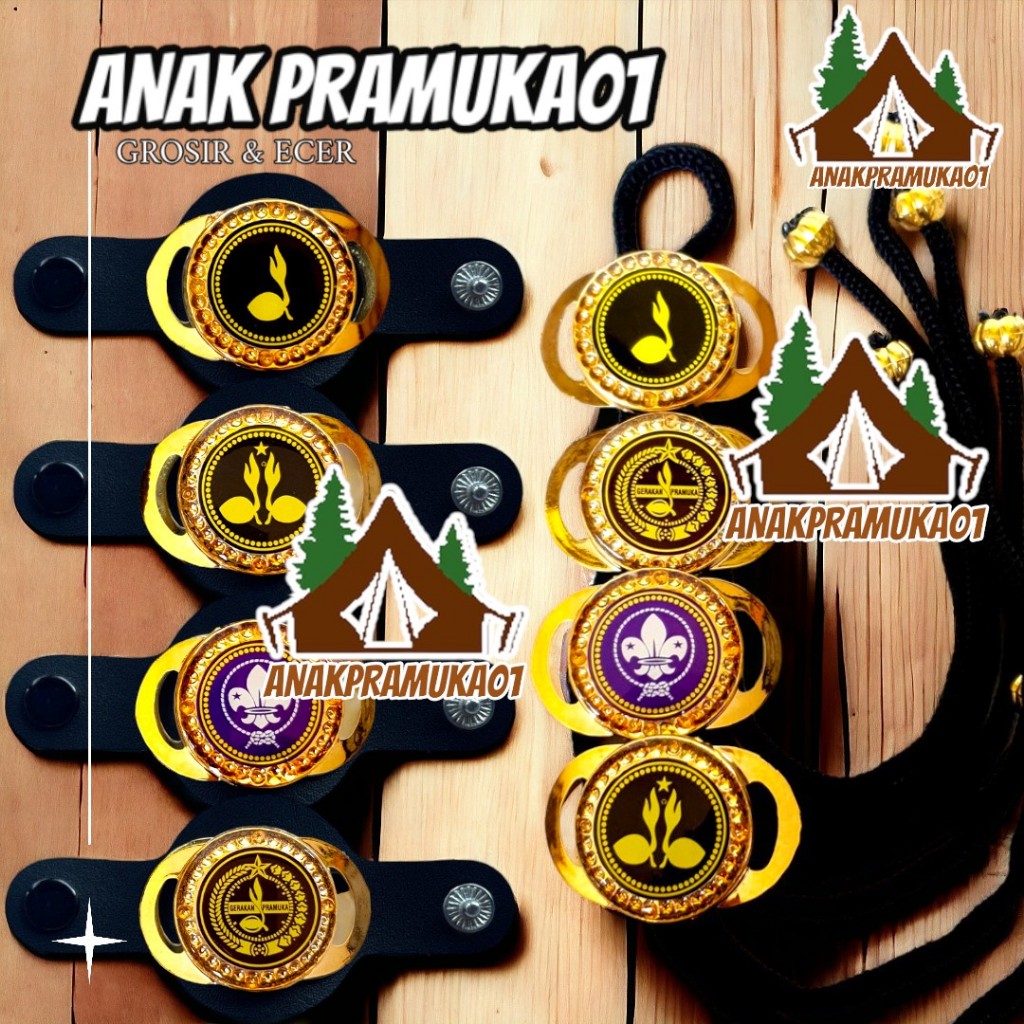 Jual Ring kacu / hasduk kupingan tali dan kupingan kalep kancing ...