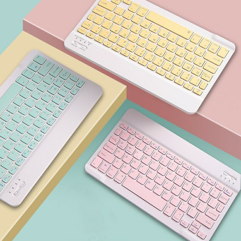 Jual Keyboard Bluetooth Nirkabel 10 Inci Keyboard Sentuh Mini Portabel ...