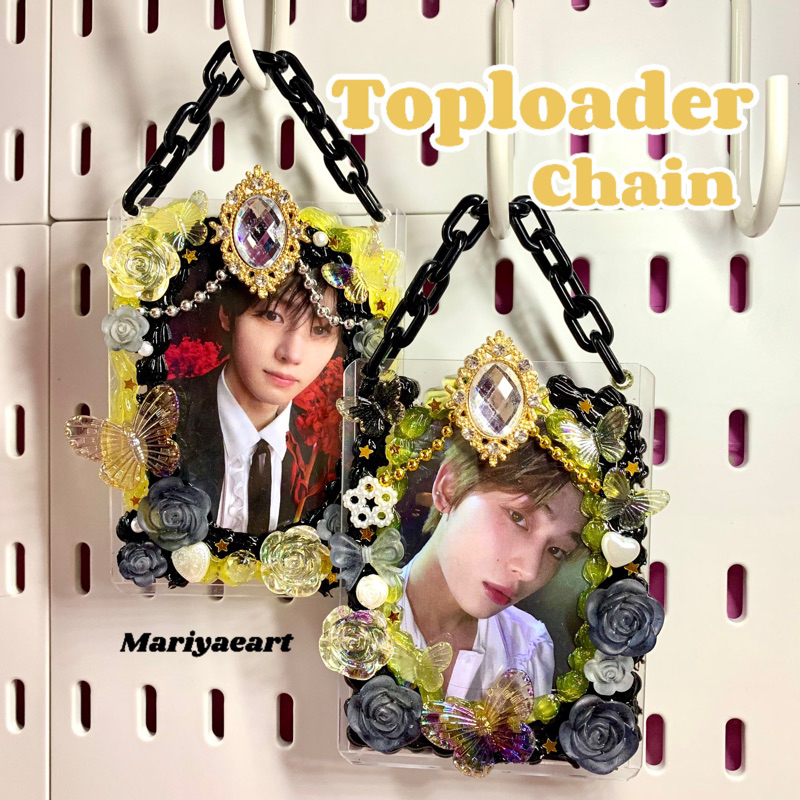 Jual {mariyaeart} Toploader Decoden Strap Chain Alloy Black Yelloy ...