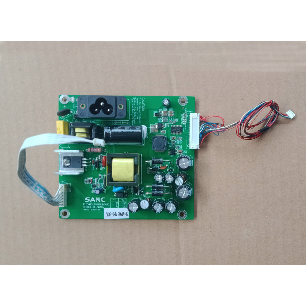 Jual Power Supply PSU LED Monitor Universal Out led Backlight 6 Pin ...