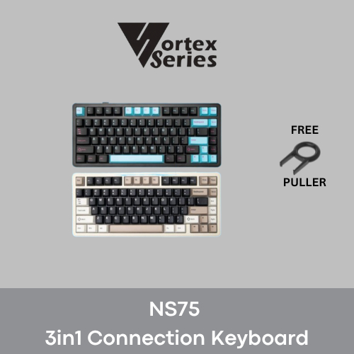 Jual Vortexseries Vortex NS75 / NS-75 / NS 75 3in1 Connection Keyboard ...