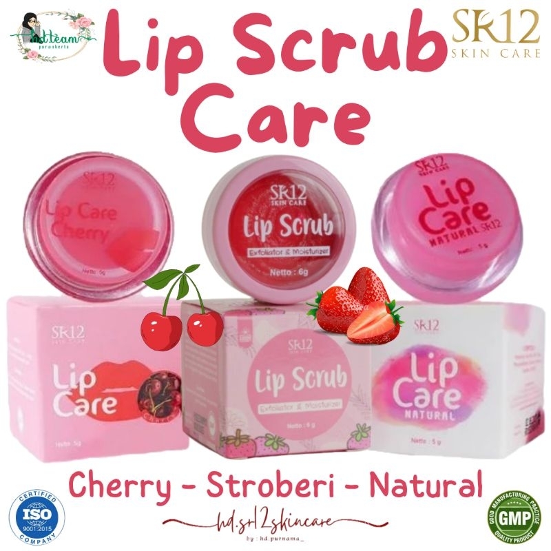 Jual LIP CARE SCRUB SR12 Pelembab dan Pencerah Alami Scrub Exfoliator Moisturizer Mengangkat Sel ...