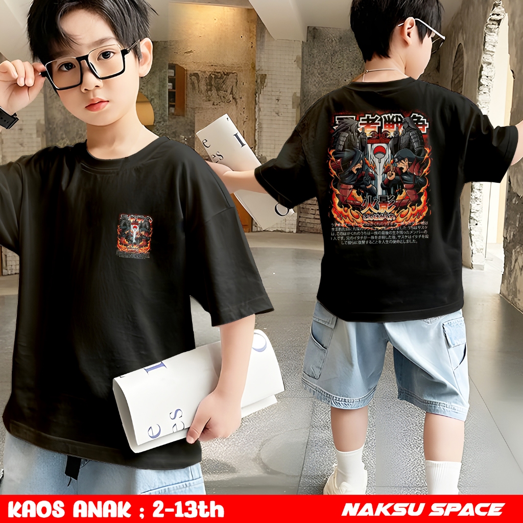 Jual KAOS ANAK - BAJU ANIME SERIES MADARA HASHIRAMA DESIGN EKSKLUSIF ...