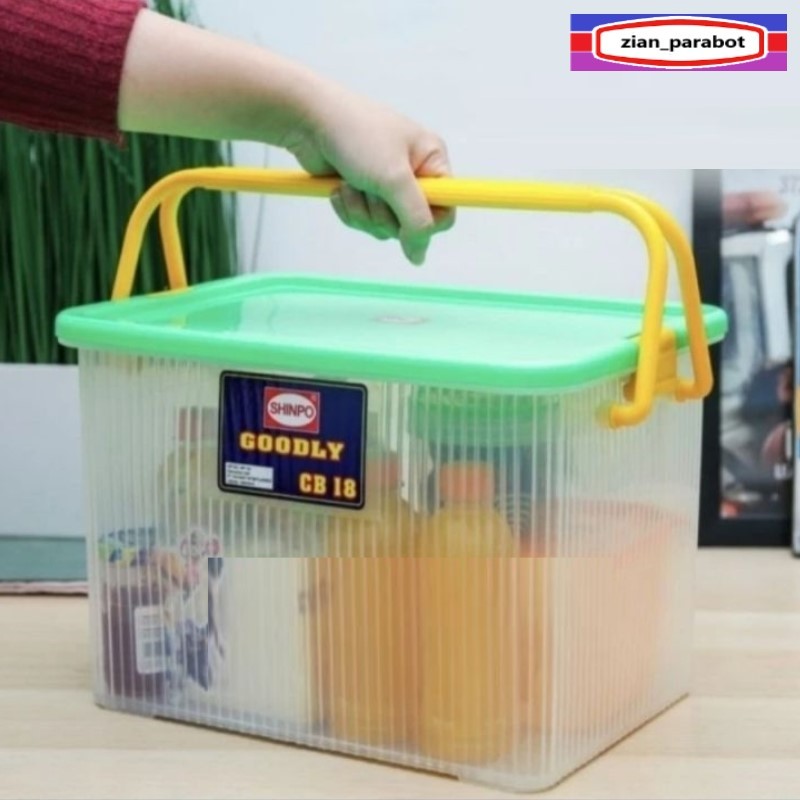 Jual Shinpo 134 CB 18 Container Goodly Box Plastik dengan Handle ...
